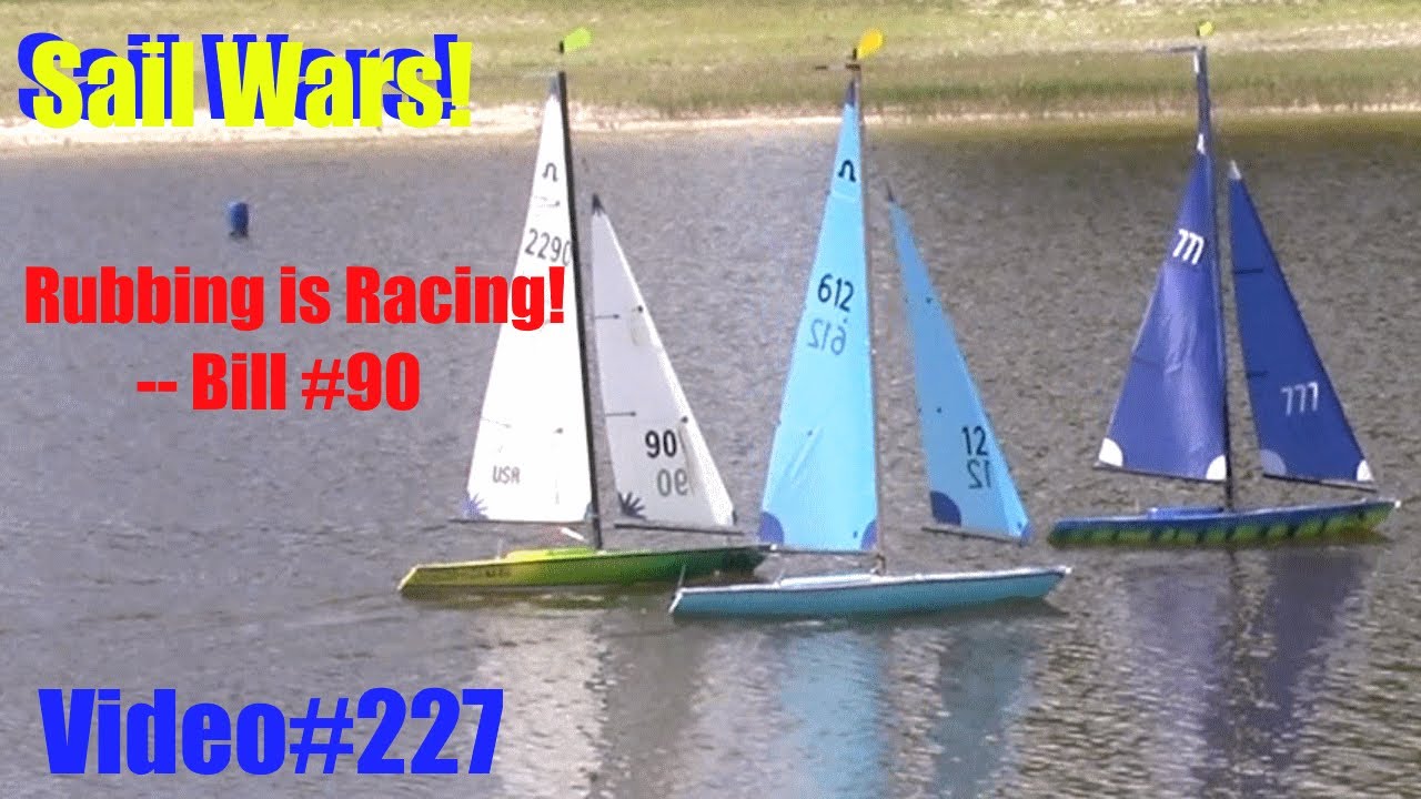 Sail Wars! Memorial Day Soling Regatta 2023 Race 3b Video#227, RC ...