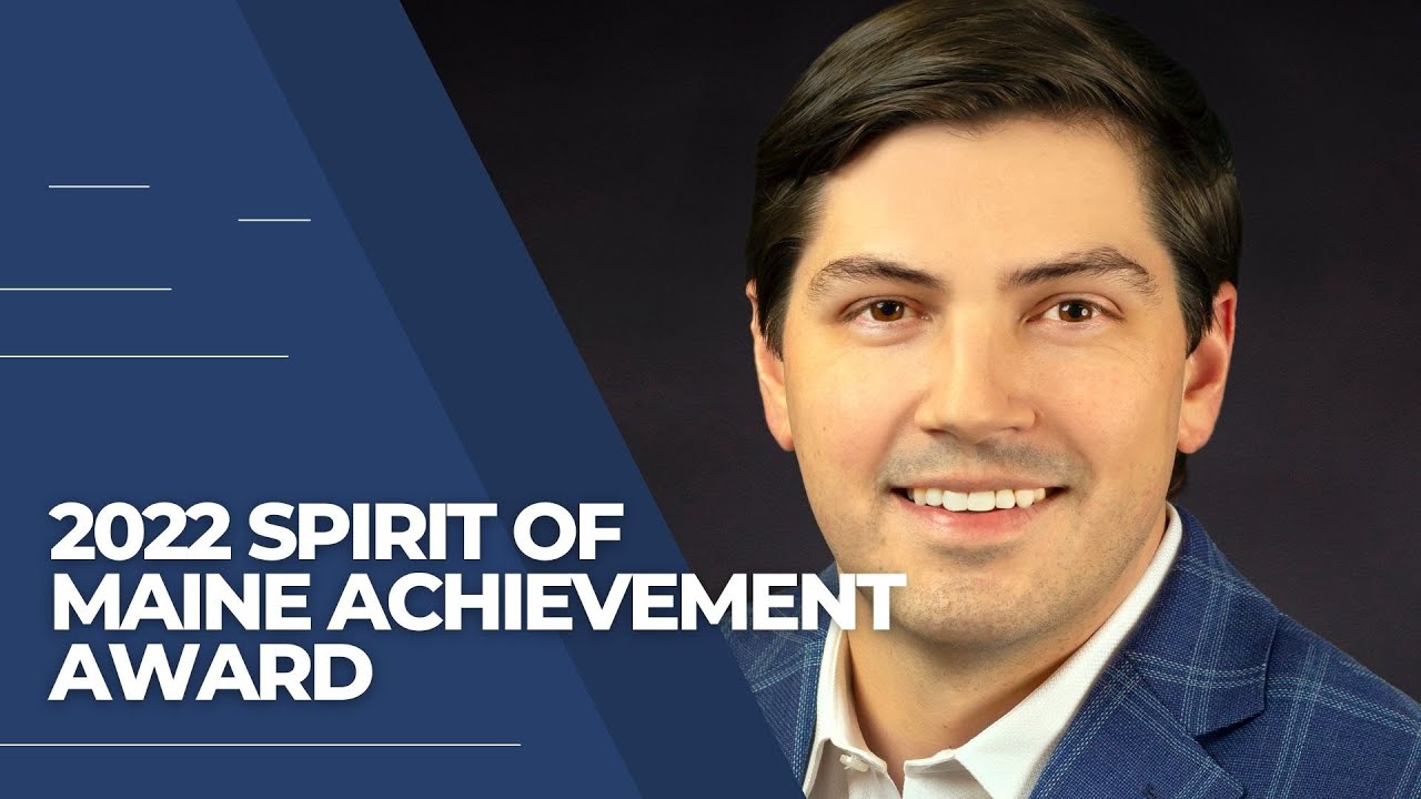 Derek McKenney '14│2022 Spirit of Maine Achievement Award - YouTube