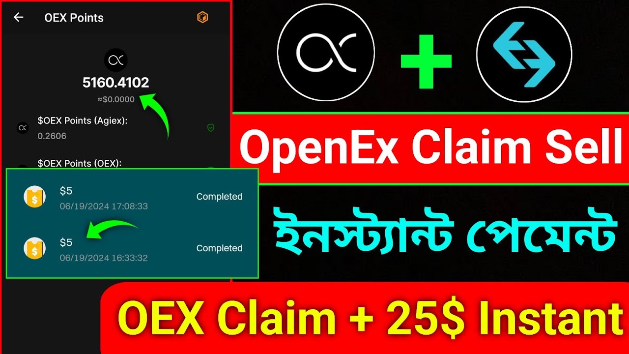 OpenEx Claim & Sell Update ll OEX Token 20% Claim ll Satoshi OpenEx New ...