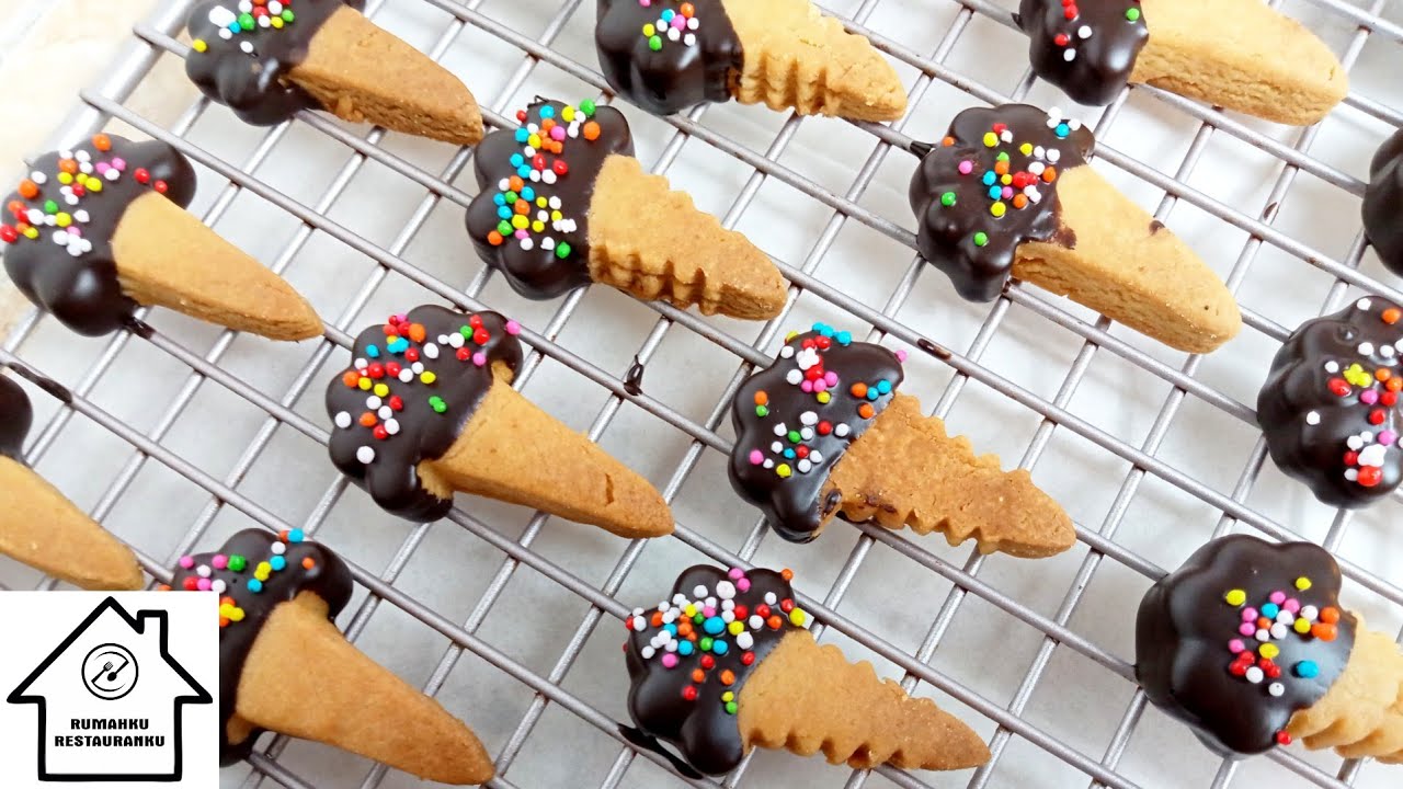 KUE KERING TERBARU. ICE CREAM COOKIES. LUMER,SEMUA SUKA - YouTube