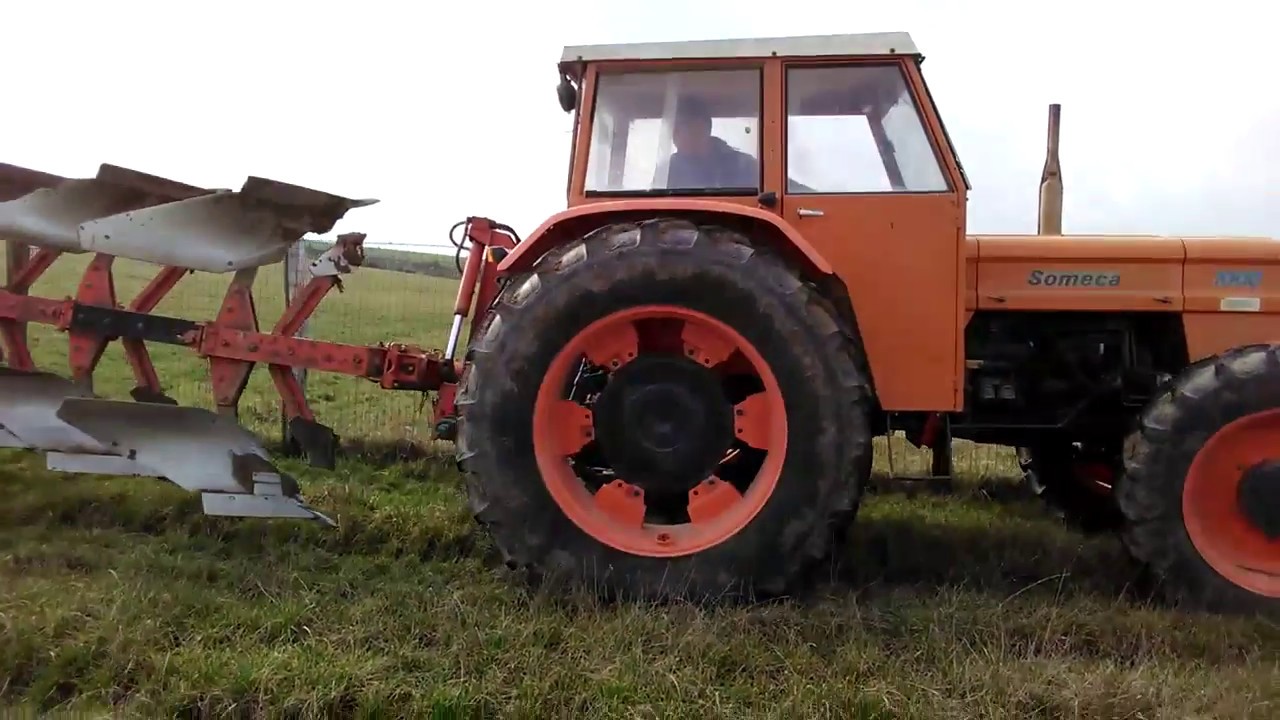 Tracteur someca - YouTube