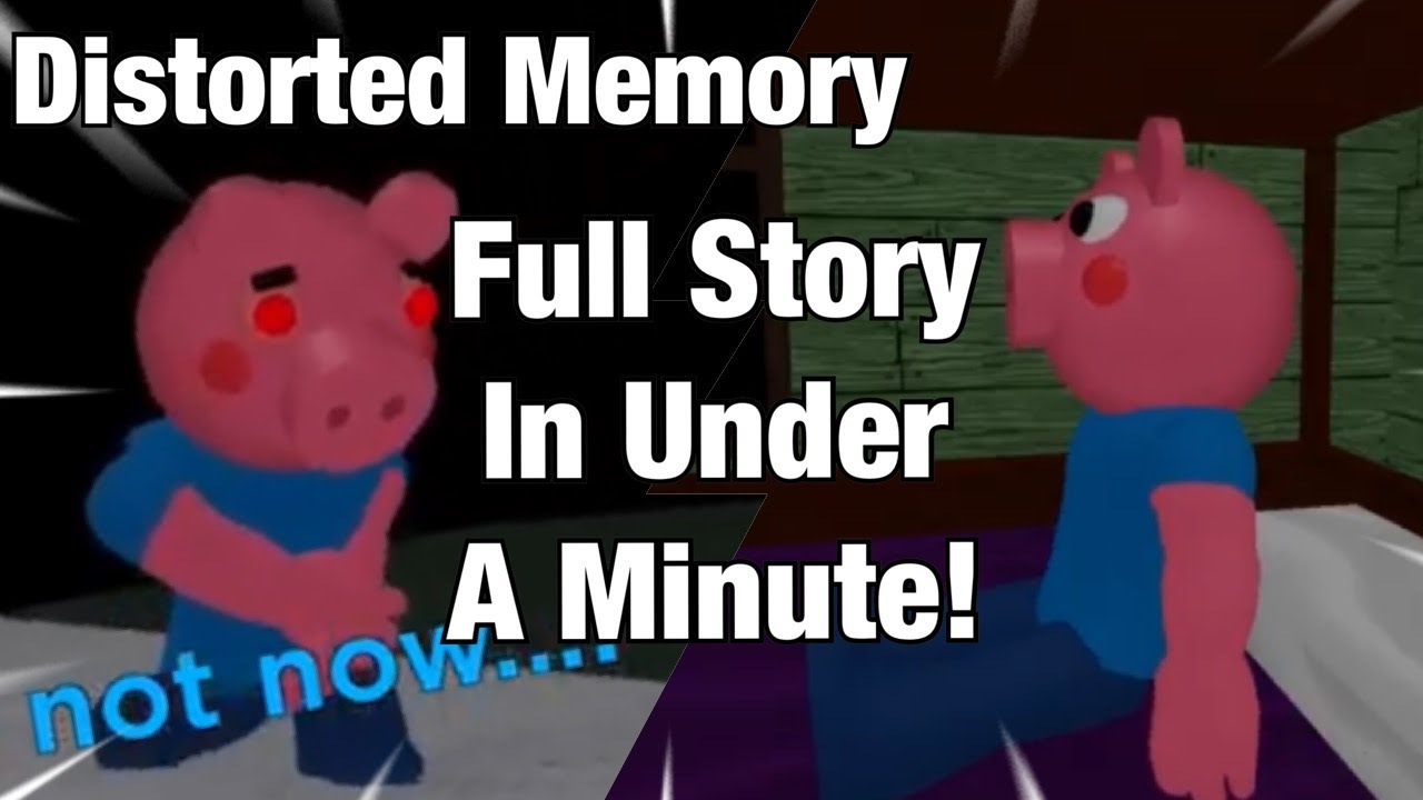 Roblox Piggy Distorted Memory Full Story In Under A Minute!!! - YouTube