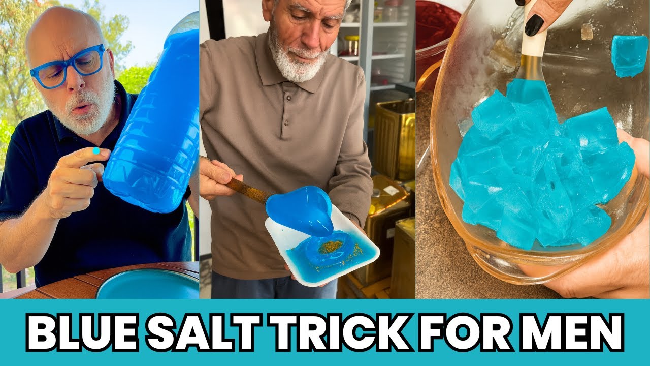 How to Do the Blue Salt Trick for Men: Simple Morning Ritual That ...