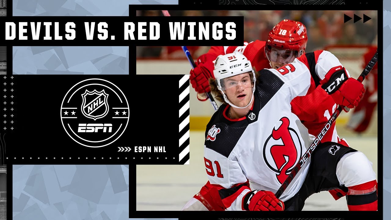 New Jersey Devils vs. Detroit Red Wings | Full Game Highlights - YouTube