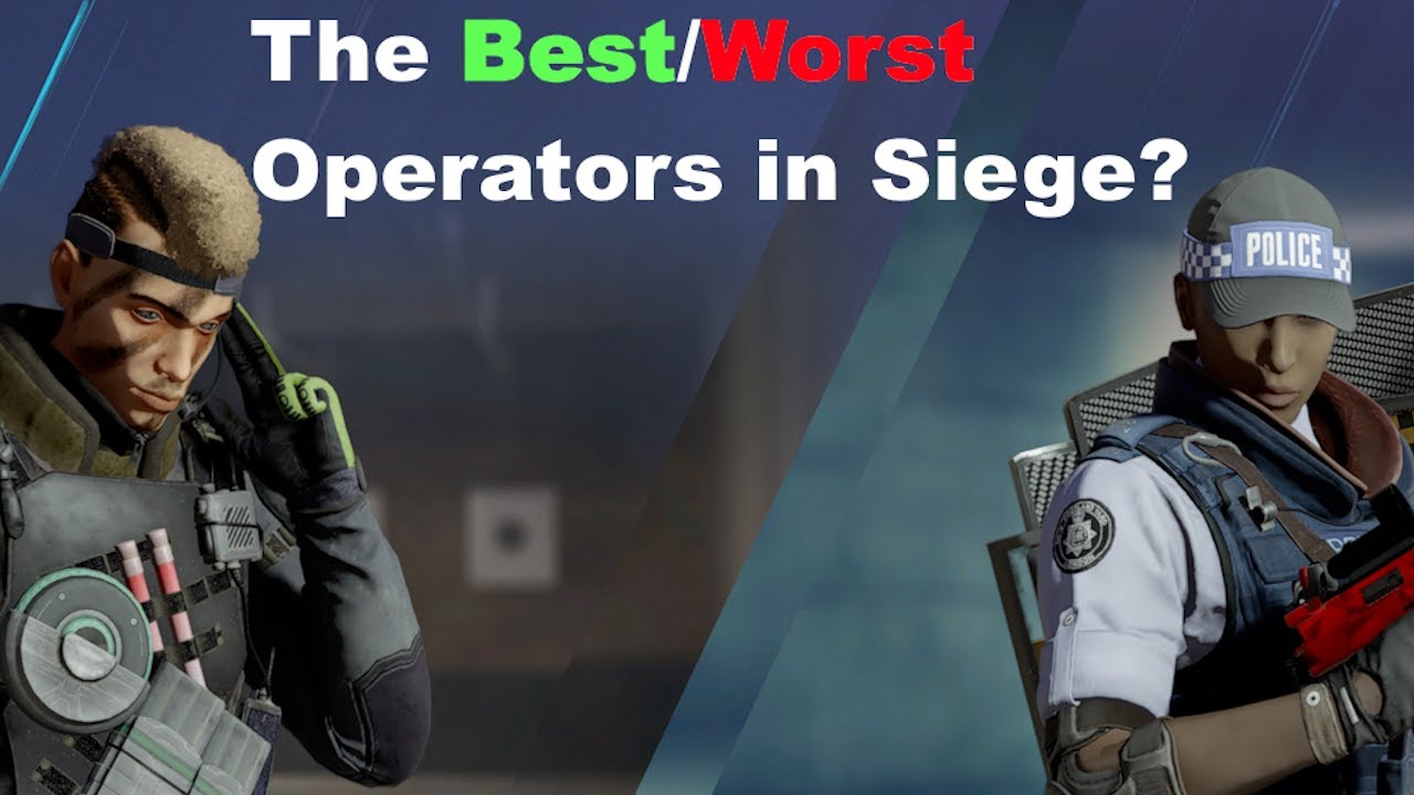 Are the WORST Operators actually the BEST? - R6 Siege - YouTube