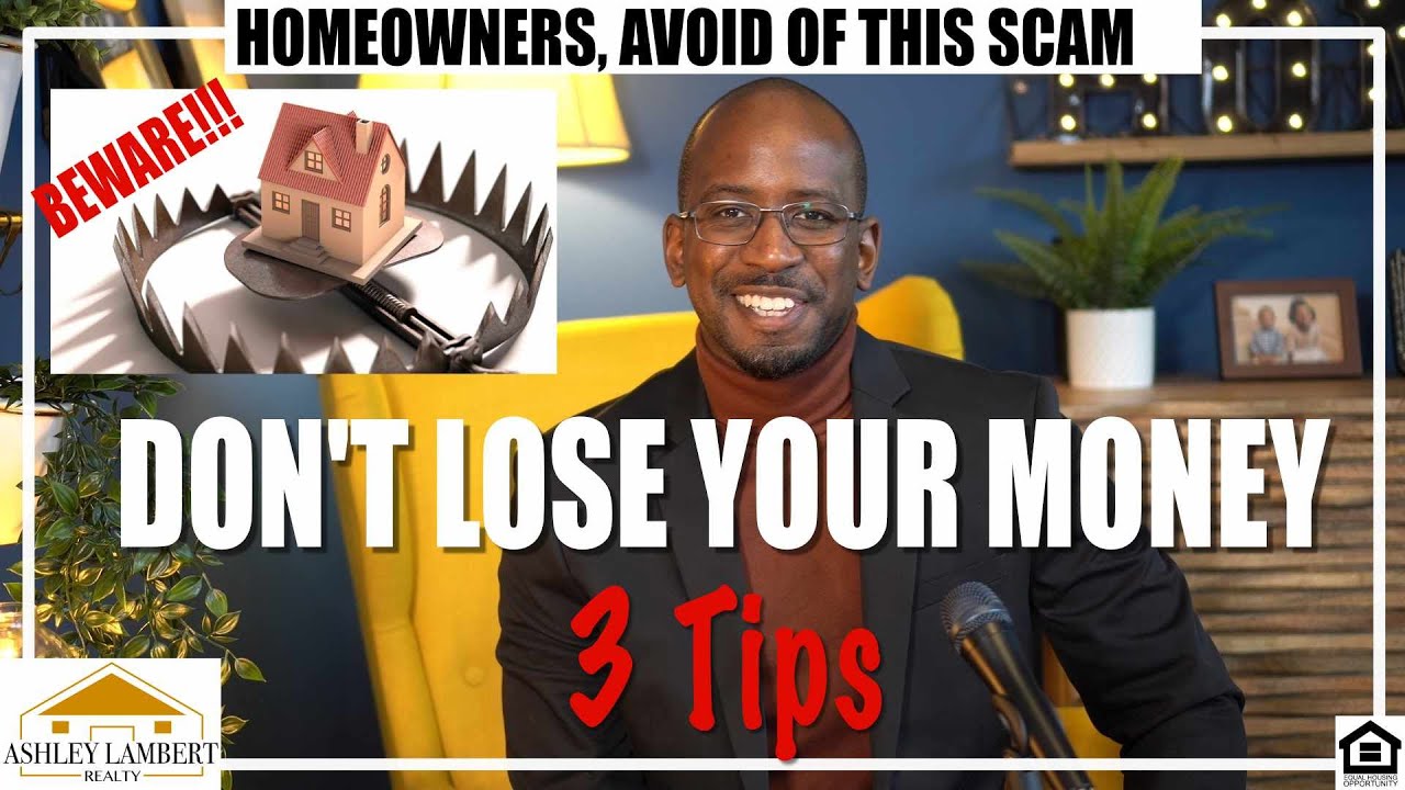 Homeowner SCAM “I'm interested in buying your home. I have a cash ...