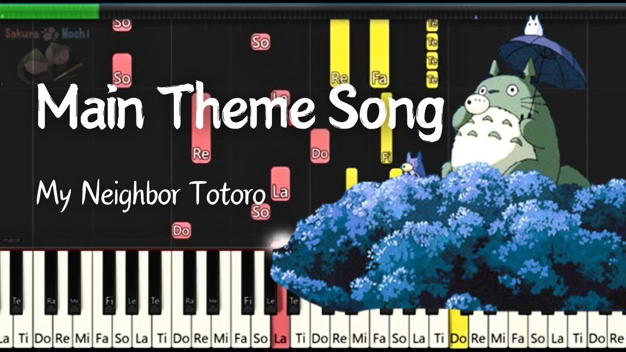 My Neighbor Totoro - Main Theme Song - YouTube