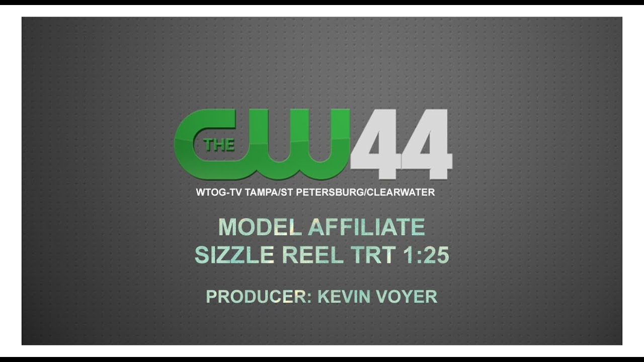 WTOG CW44 TAMPA SIZZLE - YouTube