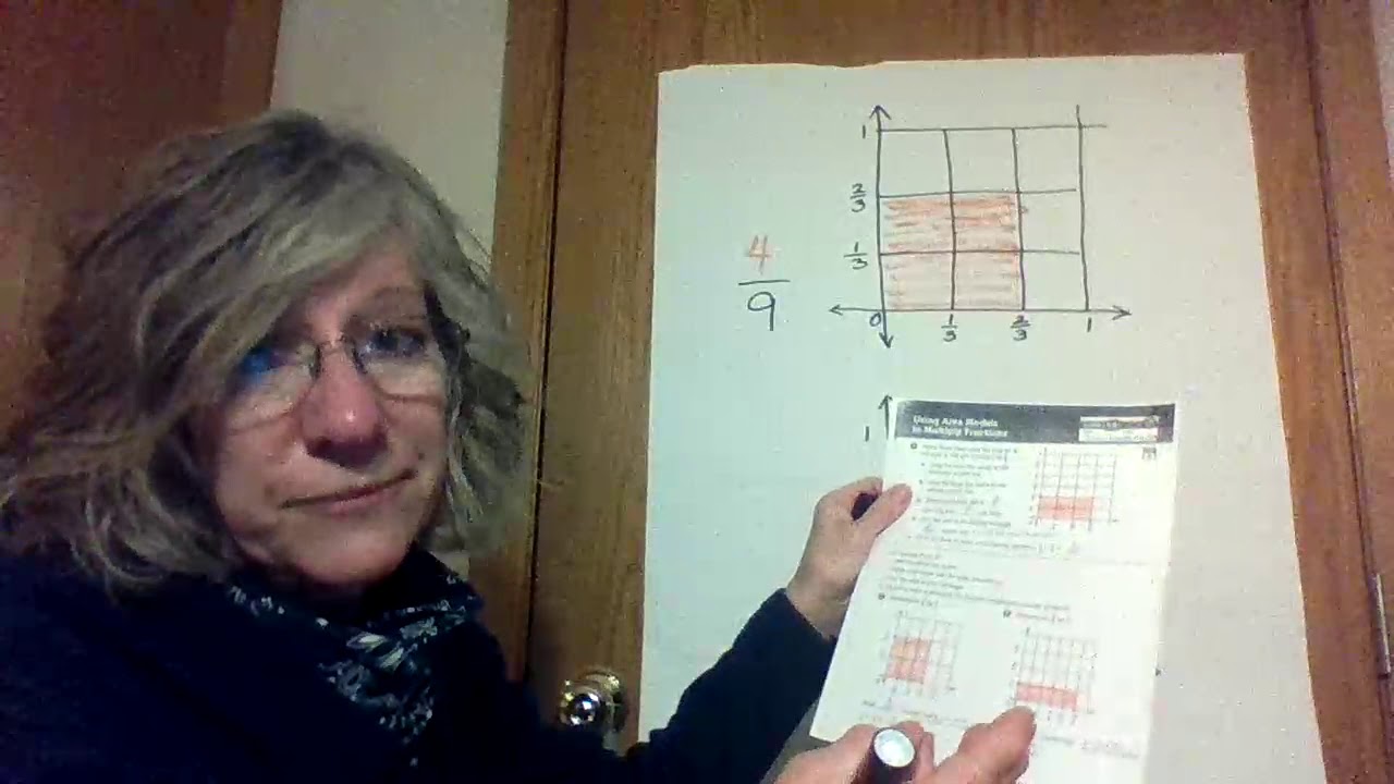 Area Model for Fraction Multiplication - YouTube