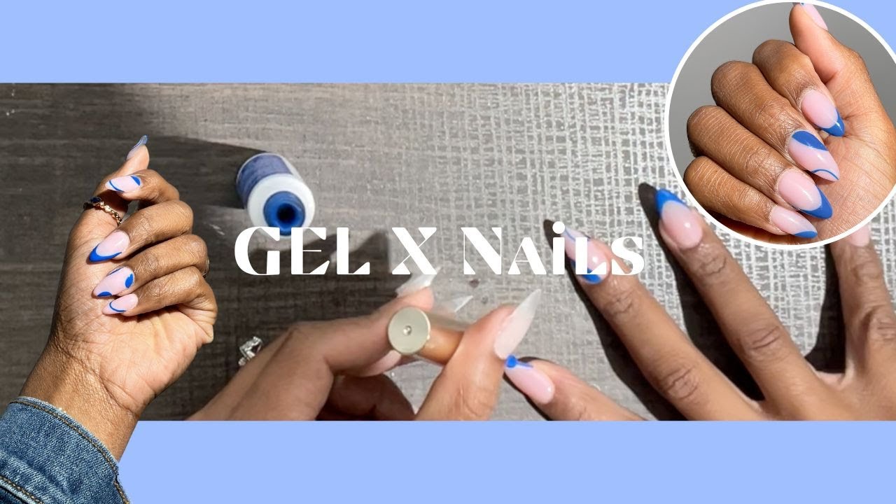 HOW TO APPLY GEL X NAILS LIKE A PRO *super easy* - YouTube