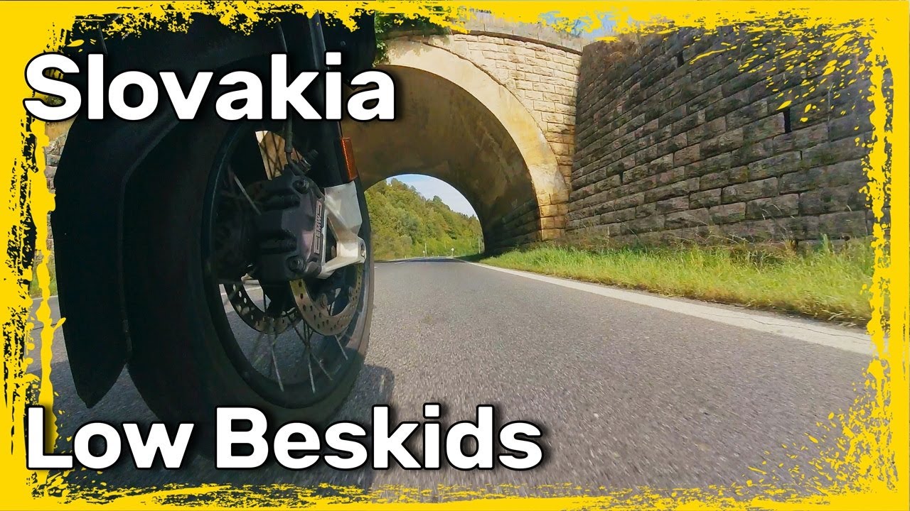 Best motorcycle roads of Slovakia - №77 (Low Beskids) - motorcycle ...