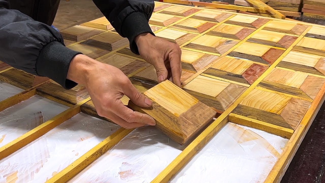 The Most Effectively to Reuse Old Wood // Amazing Wood Recycling ...