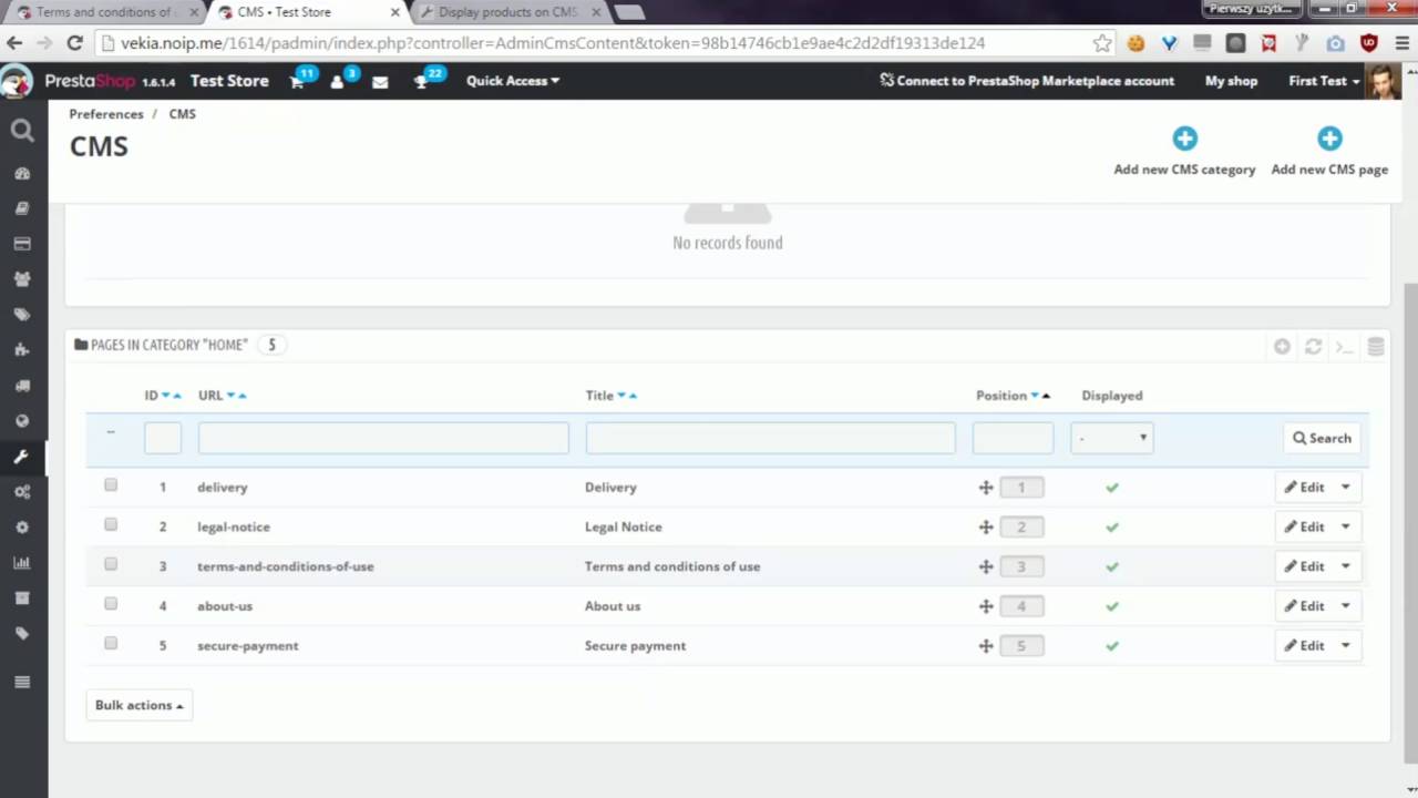 [3] PrestaShop - Products on cms pages - display list of products - YouTube