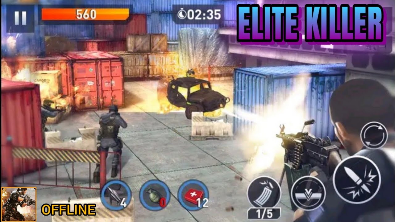 ELITE KILLER GAMEPLAY (Offline) - YouTube