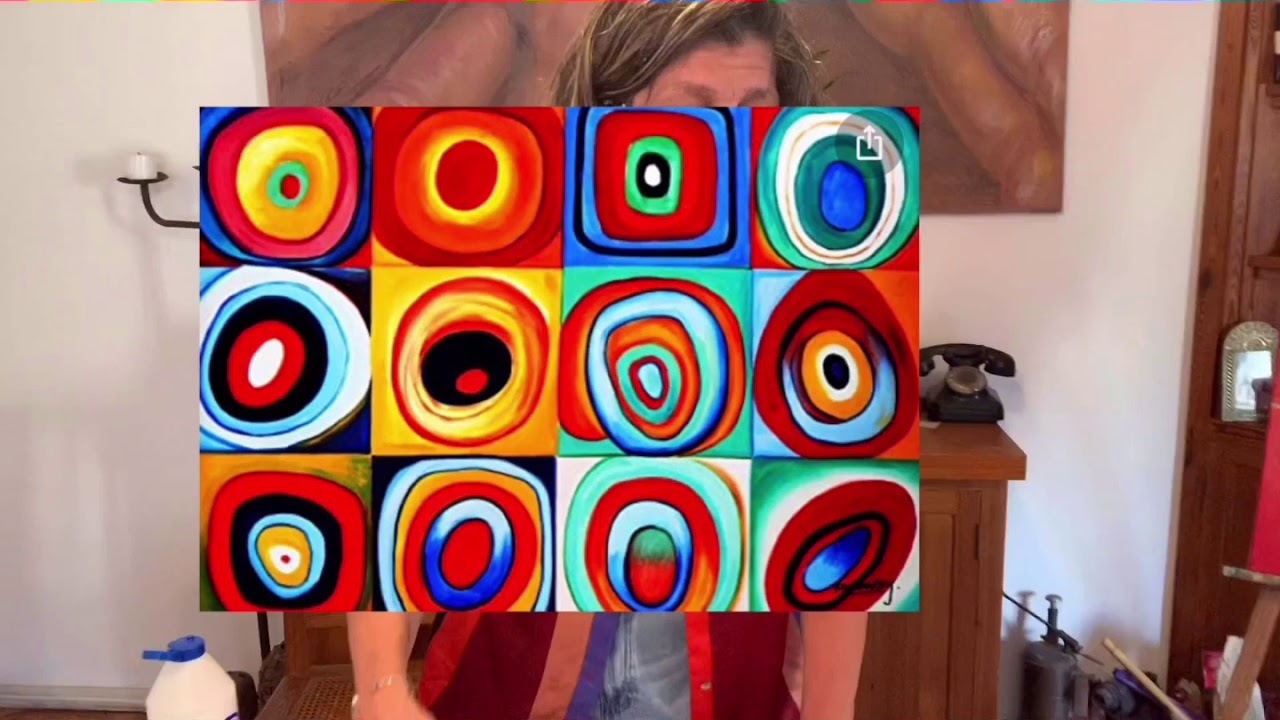 Kandinsky. Cuadrados y círculos concéntricos. - YouTube