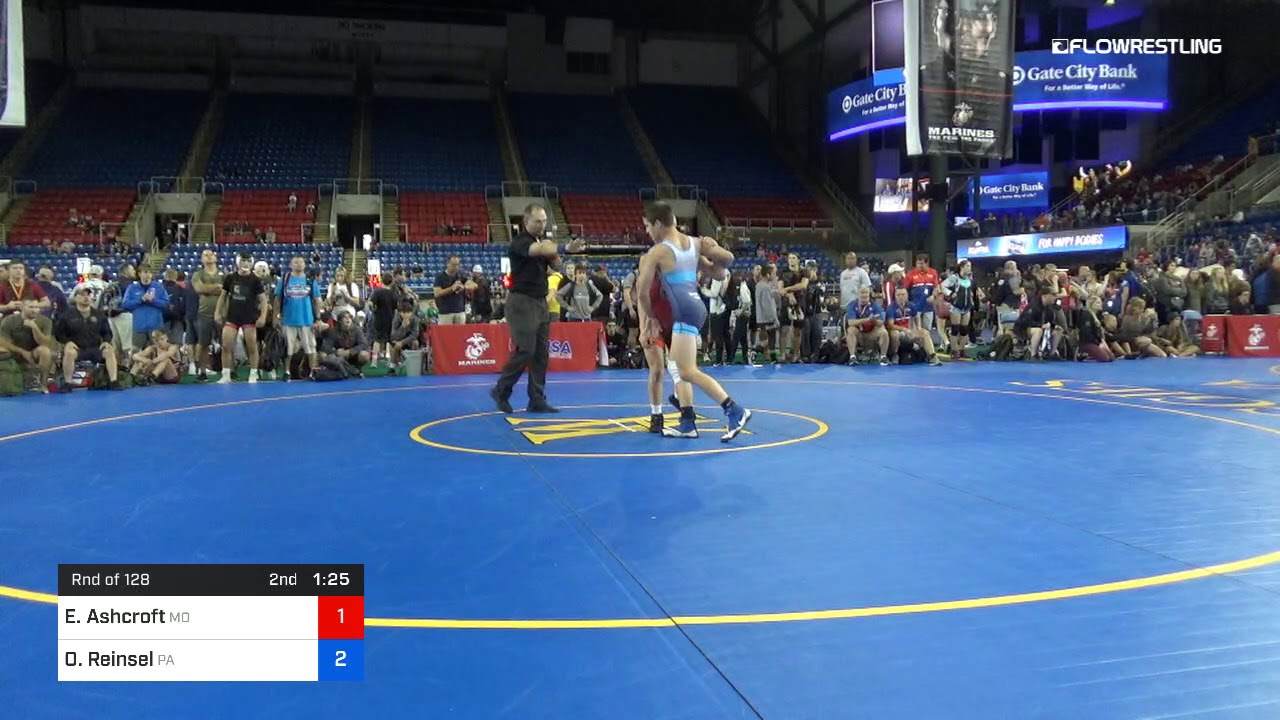 120 Lbs Rnd Of 128 Eli Ashcroft Missouri Vs Owen Reinsel Pennsylvania ...