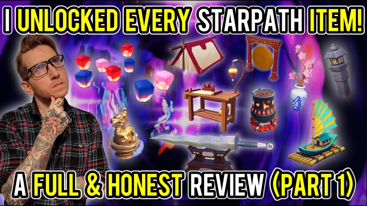 I Unlocked EVERY New Starpath Item | FULL Decor & Dreamstyle Review ...