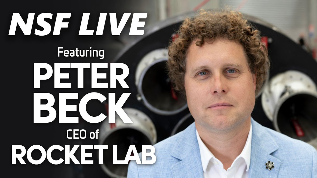 NSF Live: Rocket Lab's Peter Beck talks Electron reuse and Photon - YouTube