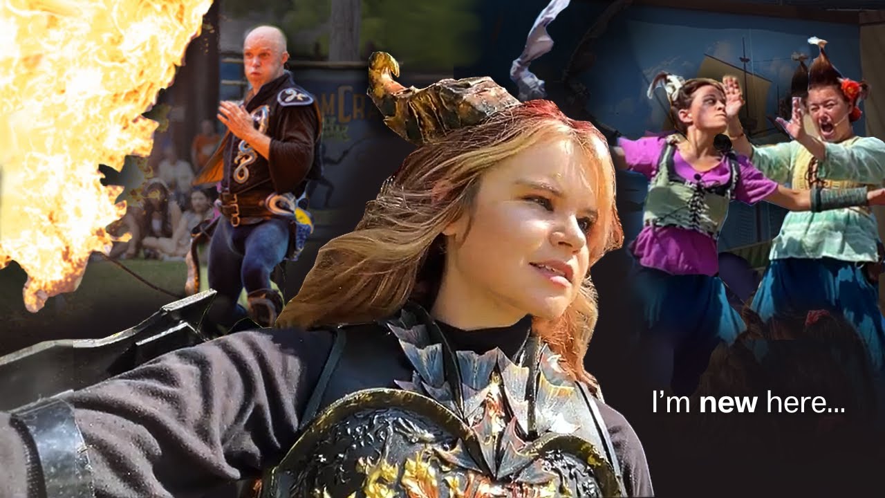 Can you go the Renaissance Faire ALONE? (& have fun?) - YouTube