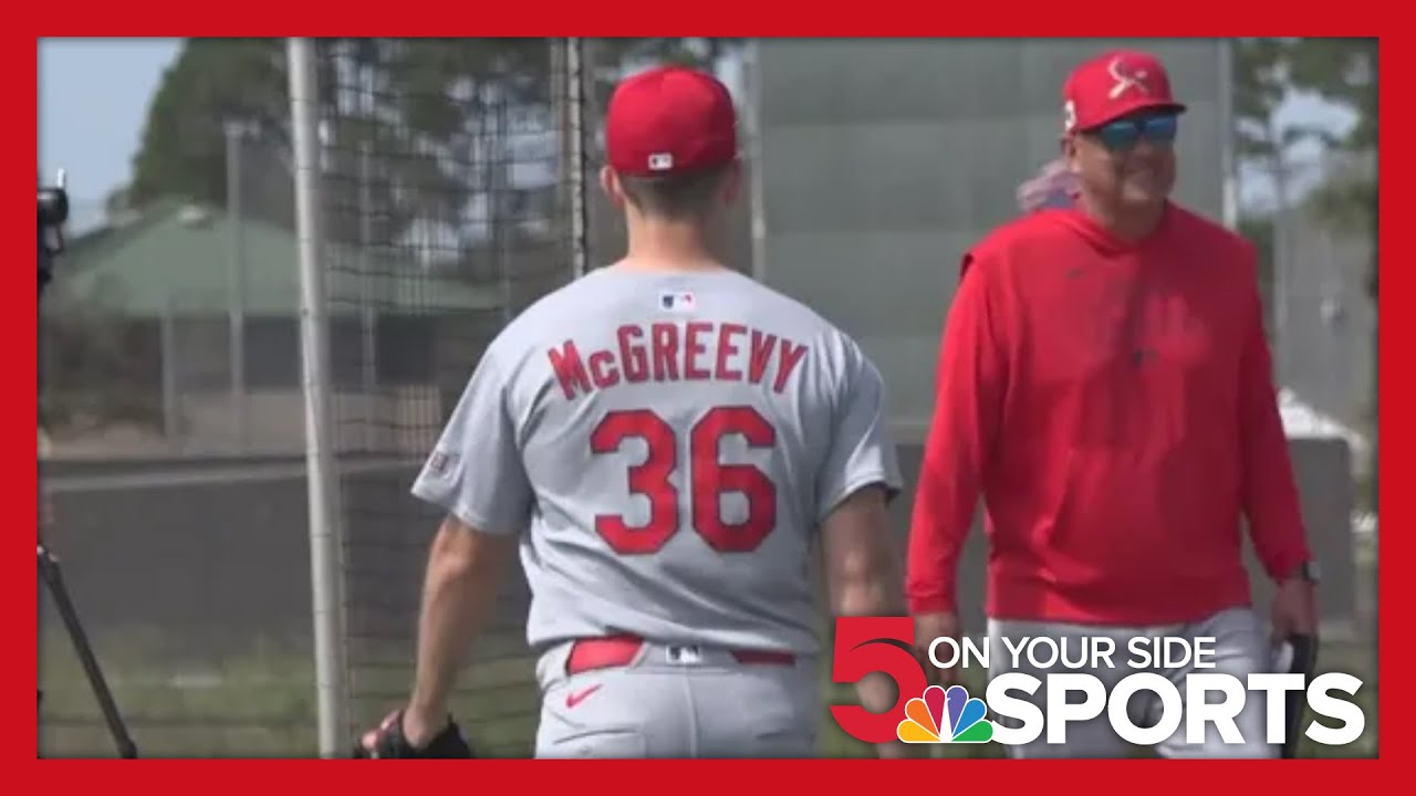 Pitcher Michael McGreevy hopes to seize spot in rotation - YouTube