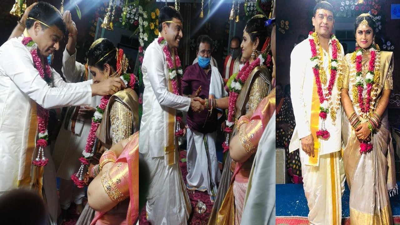 Dil Raju Second Marriage Visuals - Tollywood Producer Dil Raj Second ...