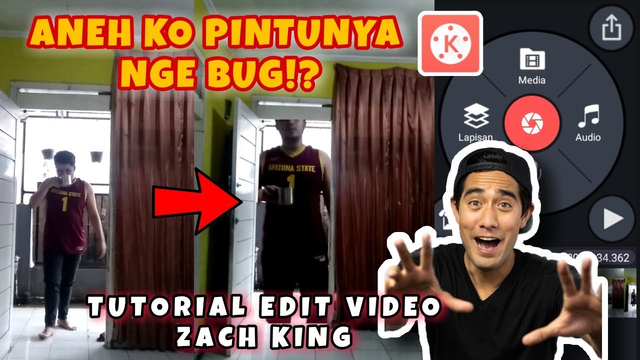 Cara Edit Video Pintu Nge Bug Di KineMaster / Door Magic | Tutorial Kinemaster #2 - YouTube