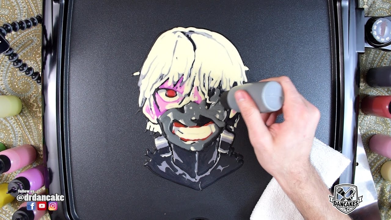 Kaneki Tokyo Ghoul Cake