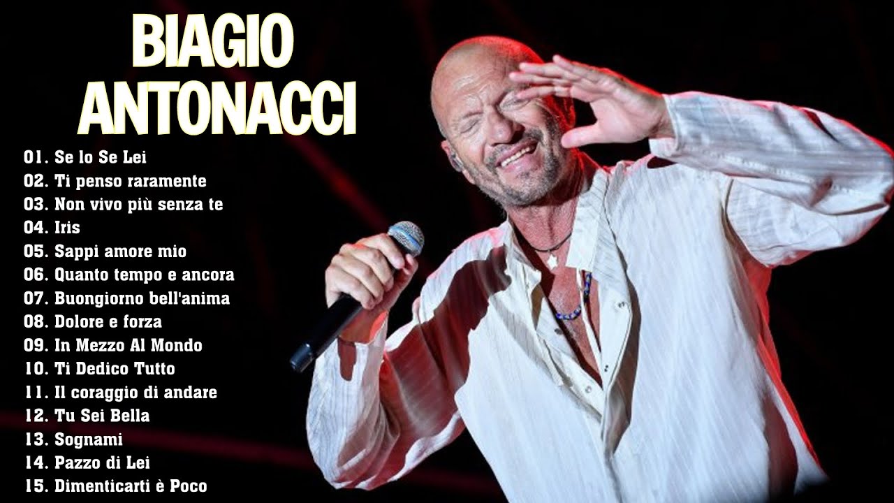 Biagio Antonacci Greatest Hits Collection – The Best Of Biagio ...