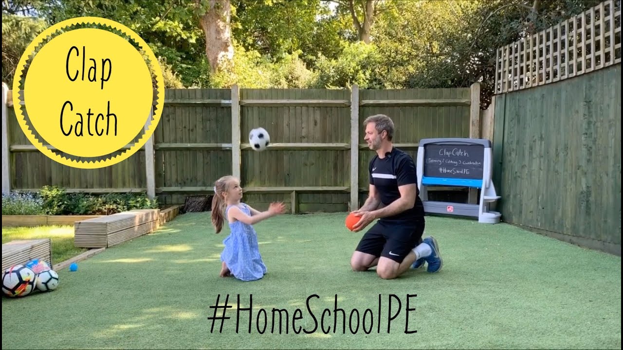 How to #HomeSchoolPE - Clap Catch | Jez Weeks - YouTube