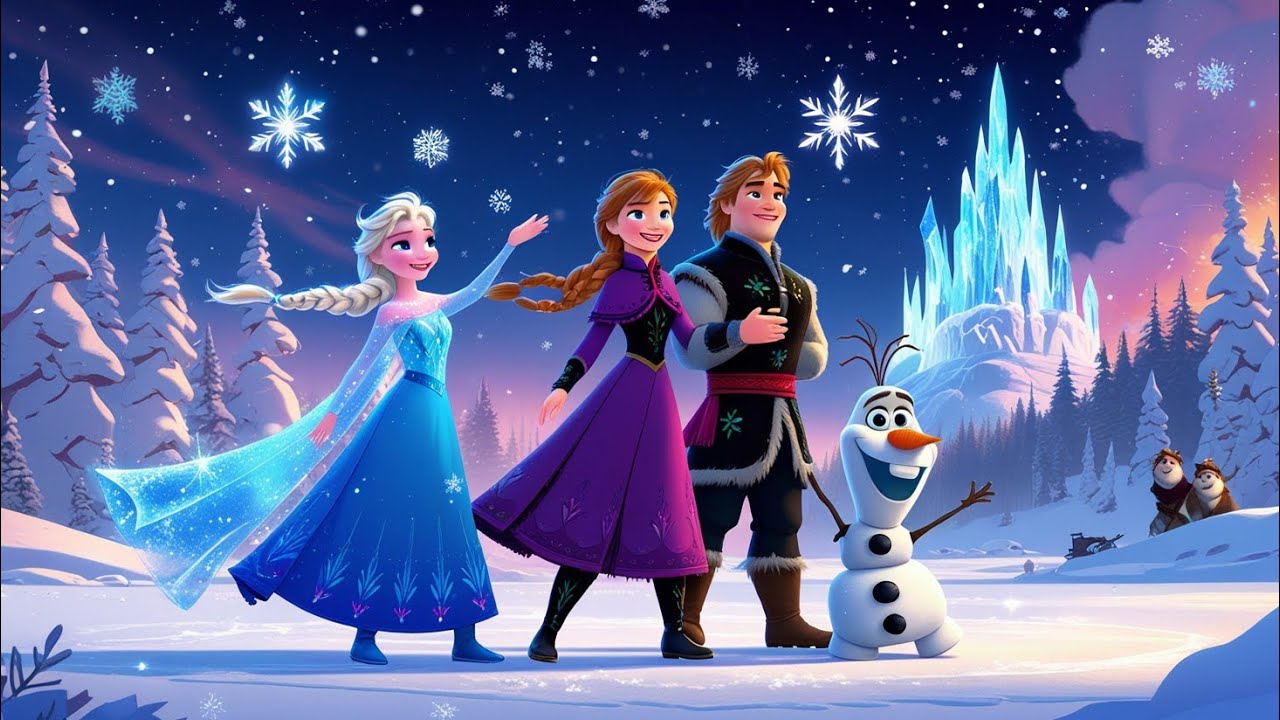 FROZEN (PART 4) | ELSA, ANNA AND OLAF ADVENTURE | KIDS CARTOON | FUN ...
