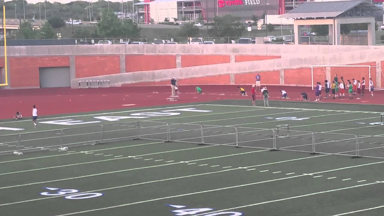 Tristyn 200 meter Tex Hill Middle School - YouTube