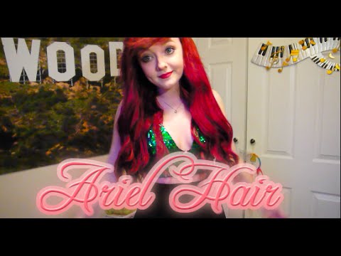 How To: Ariel Hair Tutorial plus BIRTHDAY GIVEAWAY ft Irresistible Me ...