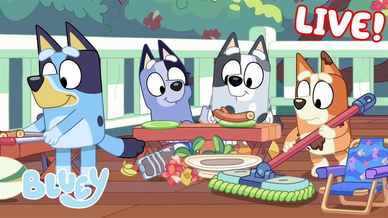 🔴LIVE: Family Celebrations with Bluey | 30 MINS+ | Bluey - YouTube