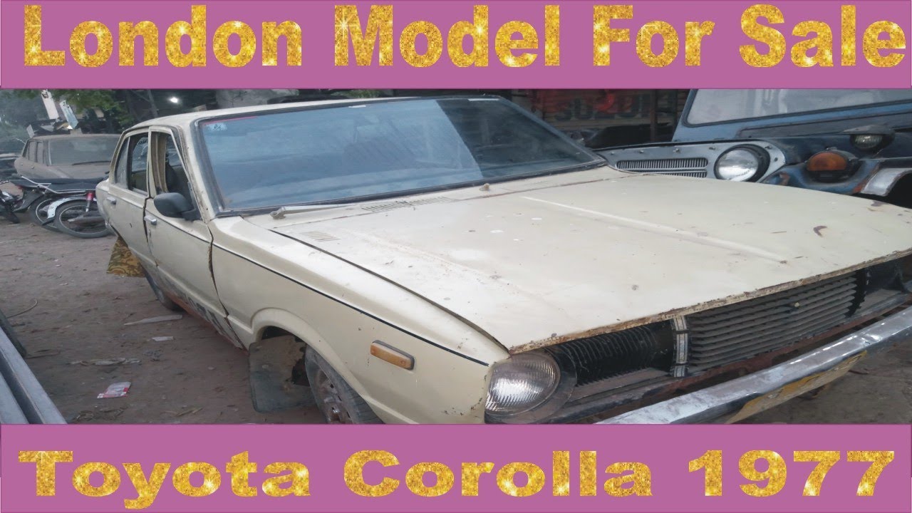 Toyota Corolla 1977 London Model - YouTube