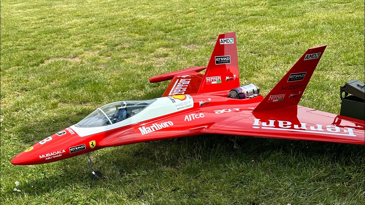 SUPER FAST WILD HORNET RC TURBINE JET-NEW XICOY132-PART2-MFC ...