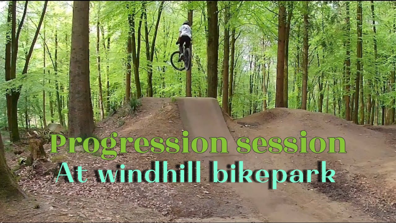 Progression Session At Windhill Bikepark! (Mashup) - YouTube