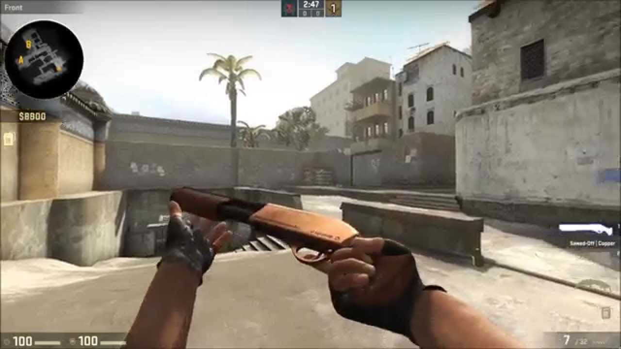CS:GO Item Showcase: Sawed-Off Copper - Factory New - YouTube