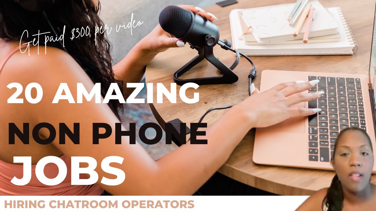 Get paid $300 per video (20 Amazing Non-phone Jobs) Apply Today! - YouTube