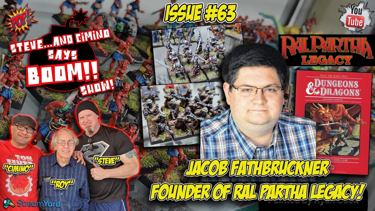 Steve...and Cimino Says BOOM! Show Issue #63: Jacob Fathbruckner of Ral ...