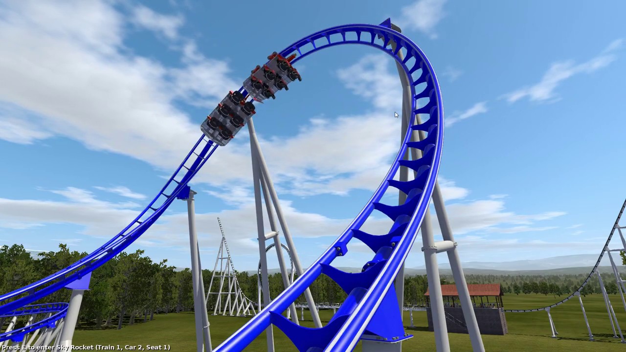 Sky Rocket - Kennywood | A No Limits 2 Recreation - YouTube