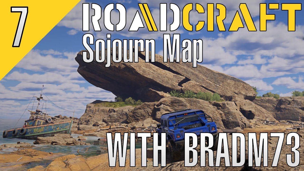 ROADCRAFT: Sojourn Map - Ep7: The Tracked Mobile Crane!! - YouTube