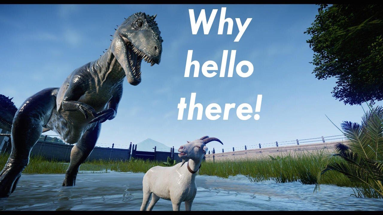 JWE: Goat and New Raptor Tour Facts - YouTube