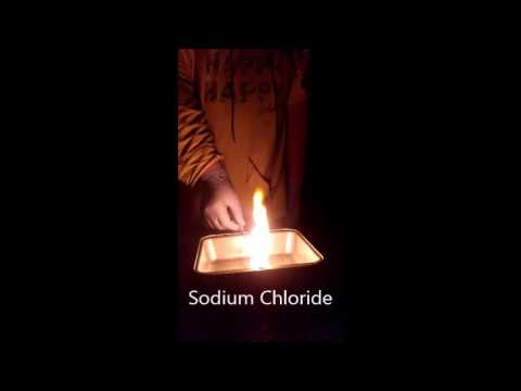 Rainbow Fire Science Project - YouTube