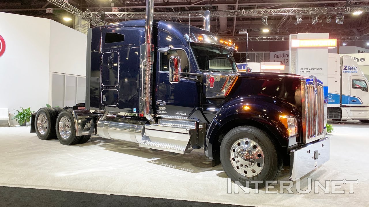 2020 Kenworth W990 76'' Mid-Roof Sleeper Tractor - YouTube