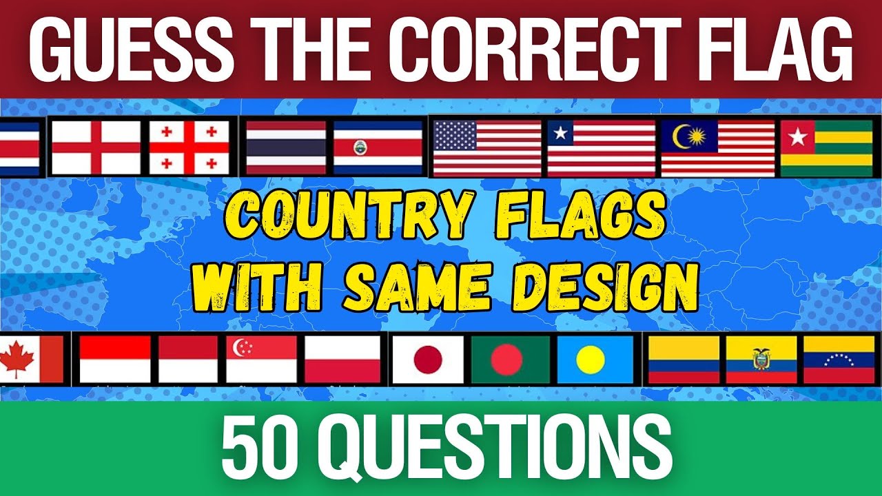 Guess the Correct Flag | Can You Spot the Right Flag? - YouTube