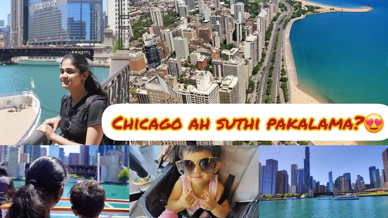 Chicago🇺🇸ah suthi pakalama😍|Chicago series-Part1|Semma building ...