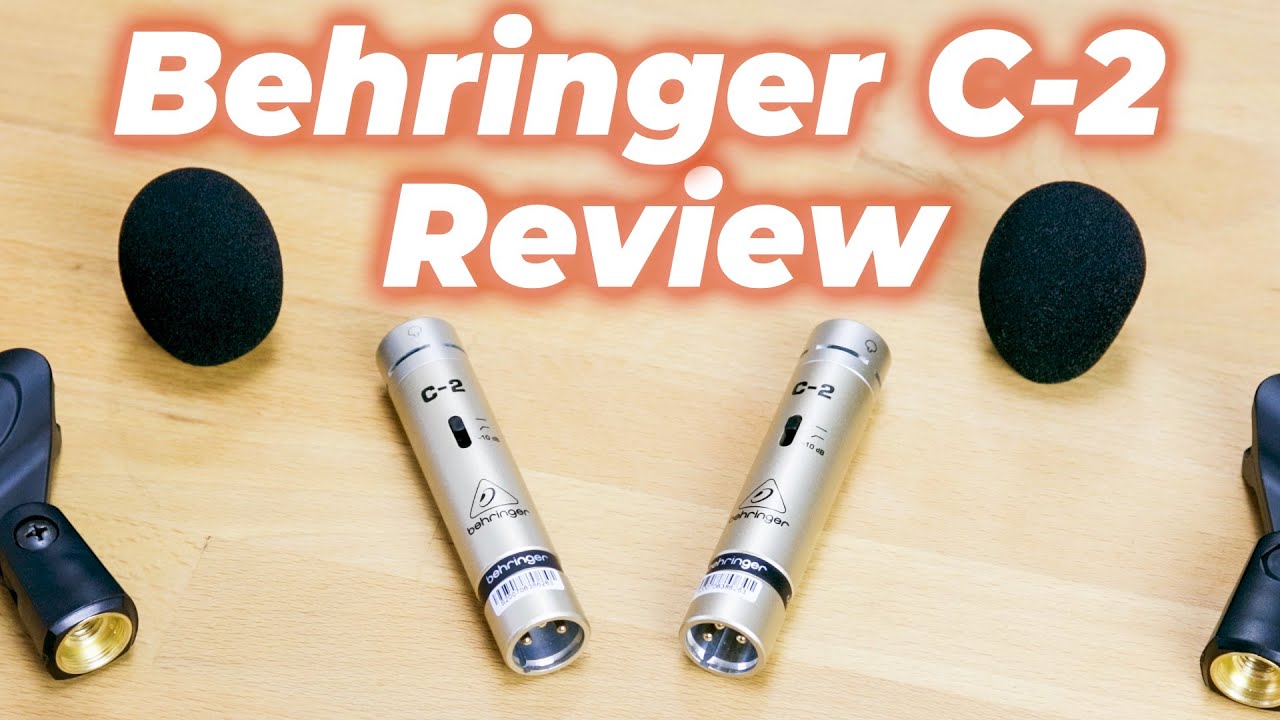 Unleashing Clear and Crisp Sound: Behringer C-2 Pencil Condenser Mic ...