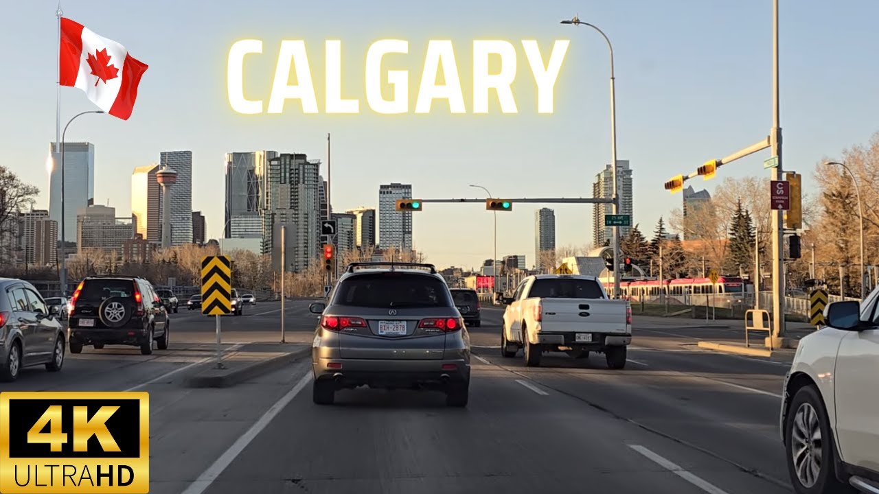 Downtown Calgary 4K Driving Tour 🚘🇨🇦 - YouTube