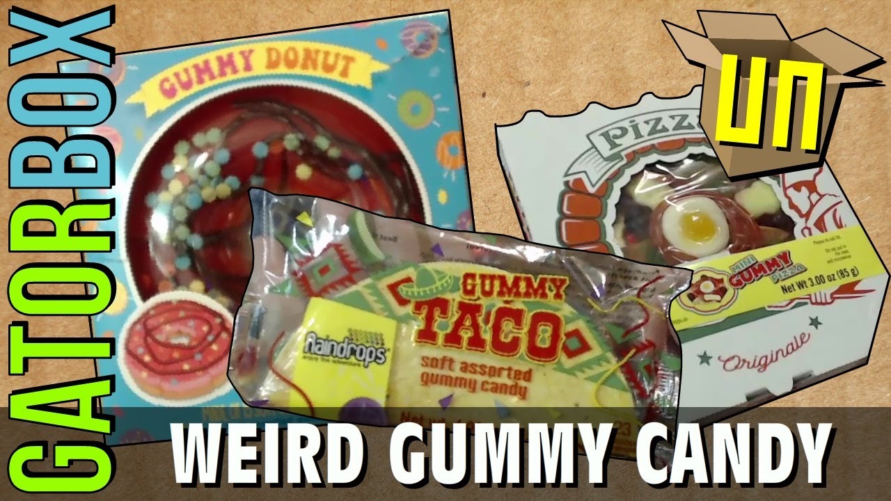 Weird Gummy Candy | GatorUNbox - YouTube