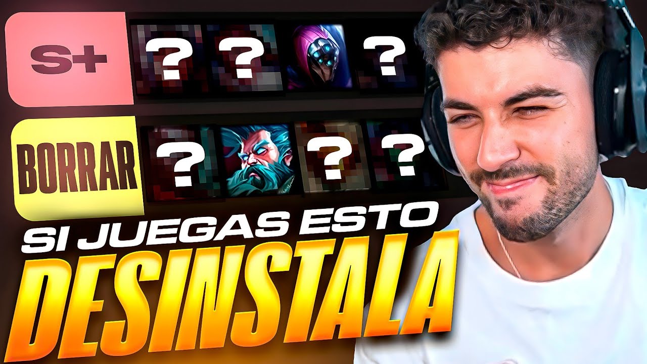 5 CAMPEONES que deberían QUITAR de League of Legends | Werlyb - YouTube